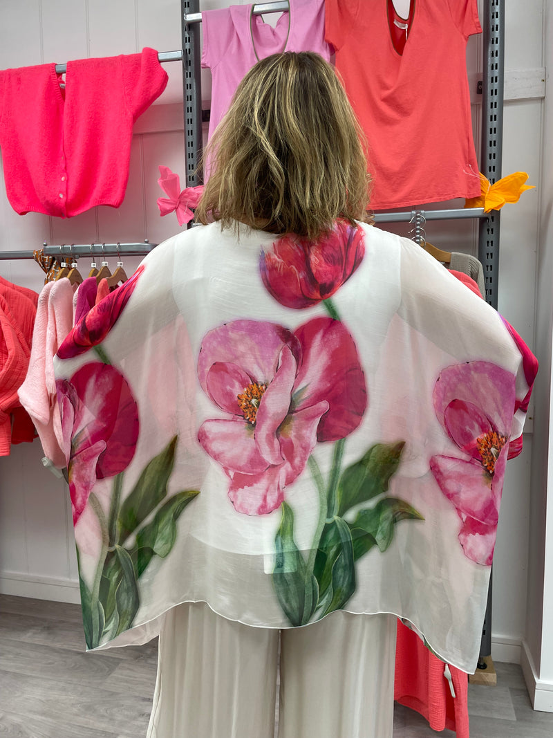 SILK MIX B/W TOP – Mash